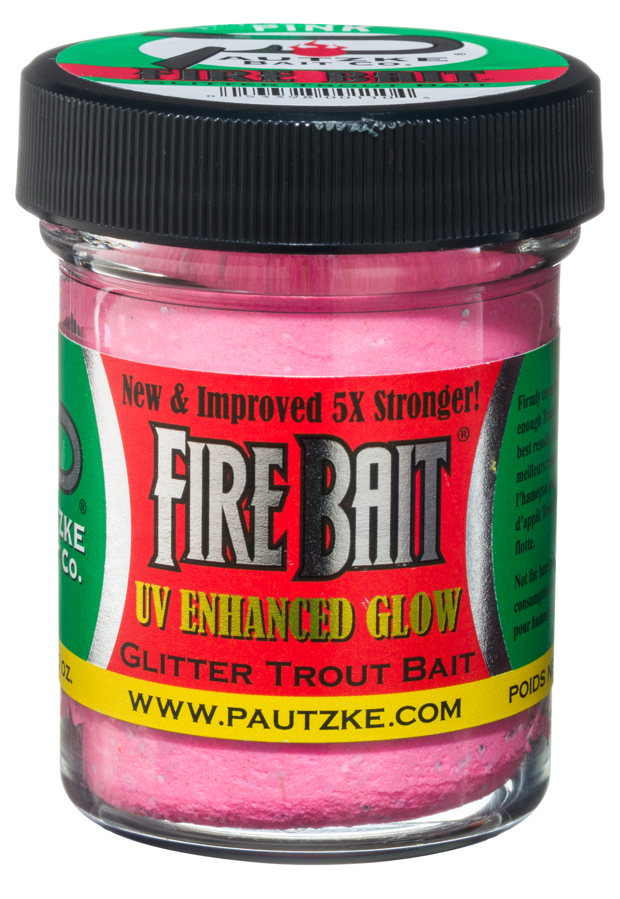 Pautzke Fire Bait Glitter Trout Bait - Pink | Bass Pro Shops